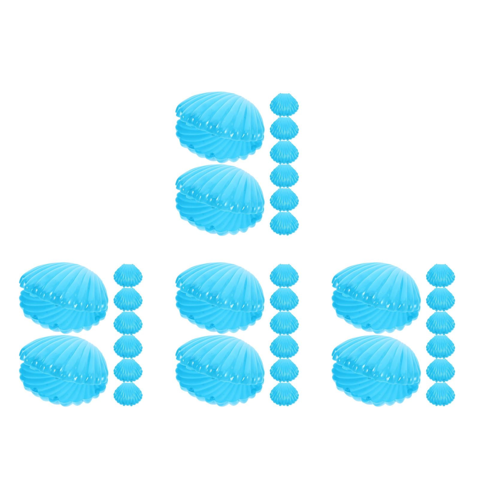 Worgeous 32 pcs Shells Candy Box Seashell Party Favor Box Sea Clam ...