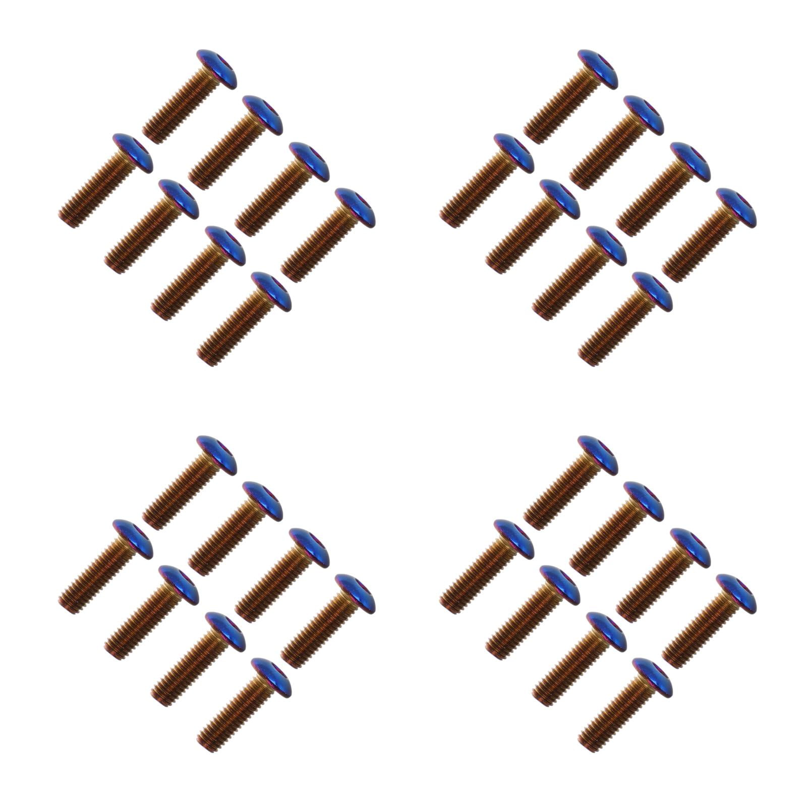 Worgeous 32 pcs Steering Wheel Fastener Screws M5x0.8 Steering Wheel ...