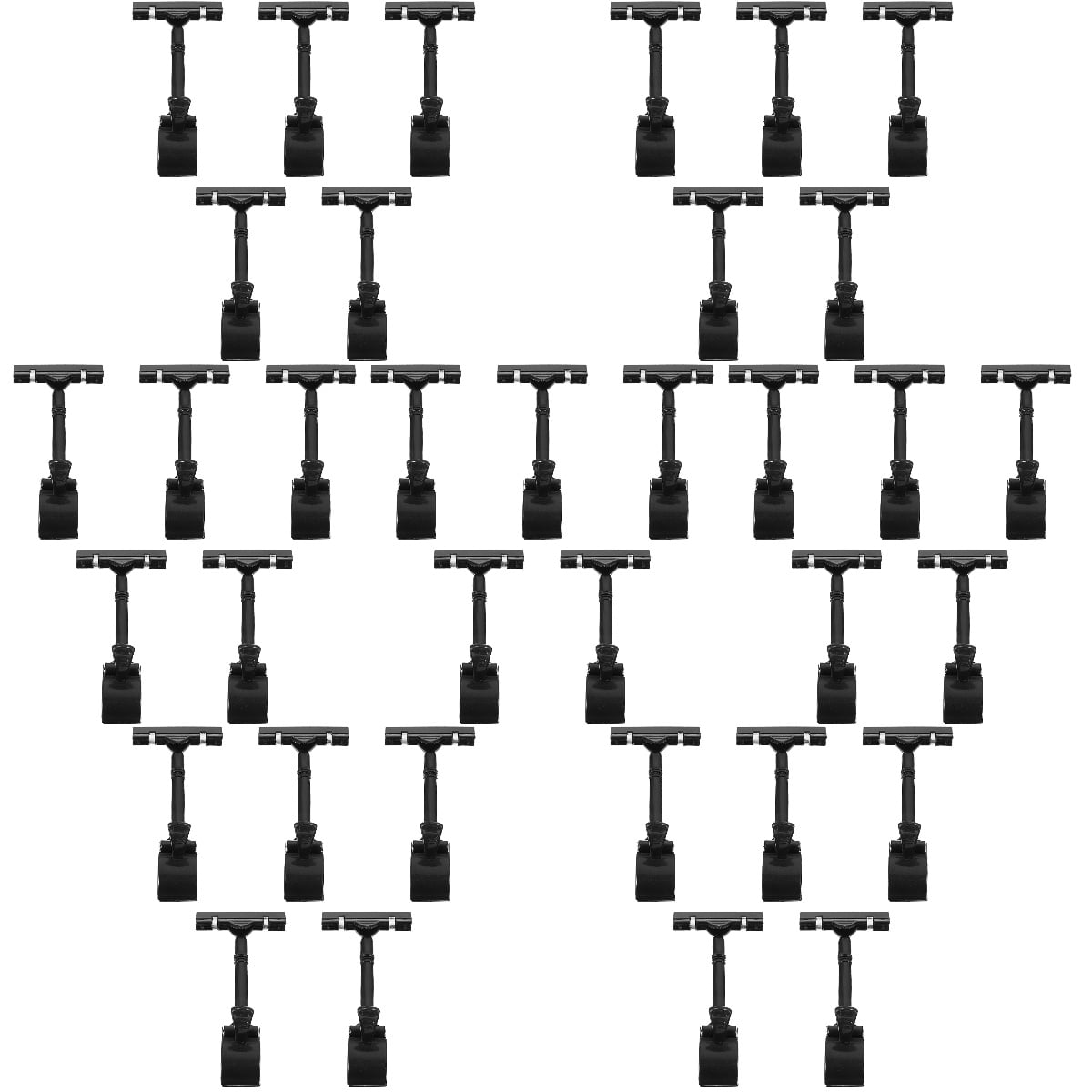 Worgeous 35 pcs Plastic Sign Holder Advertising Display Clip Label ...