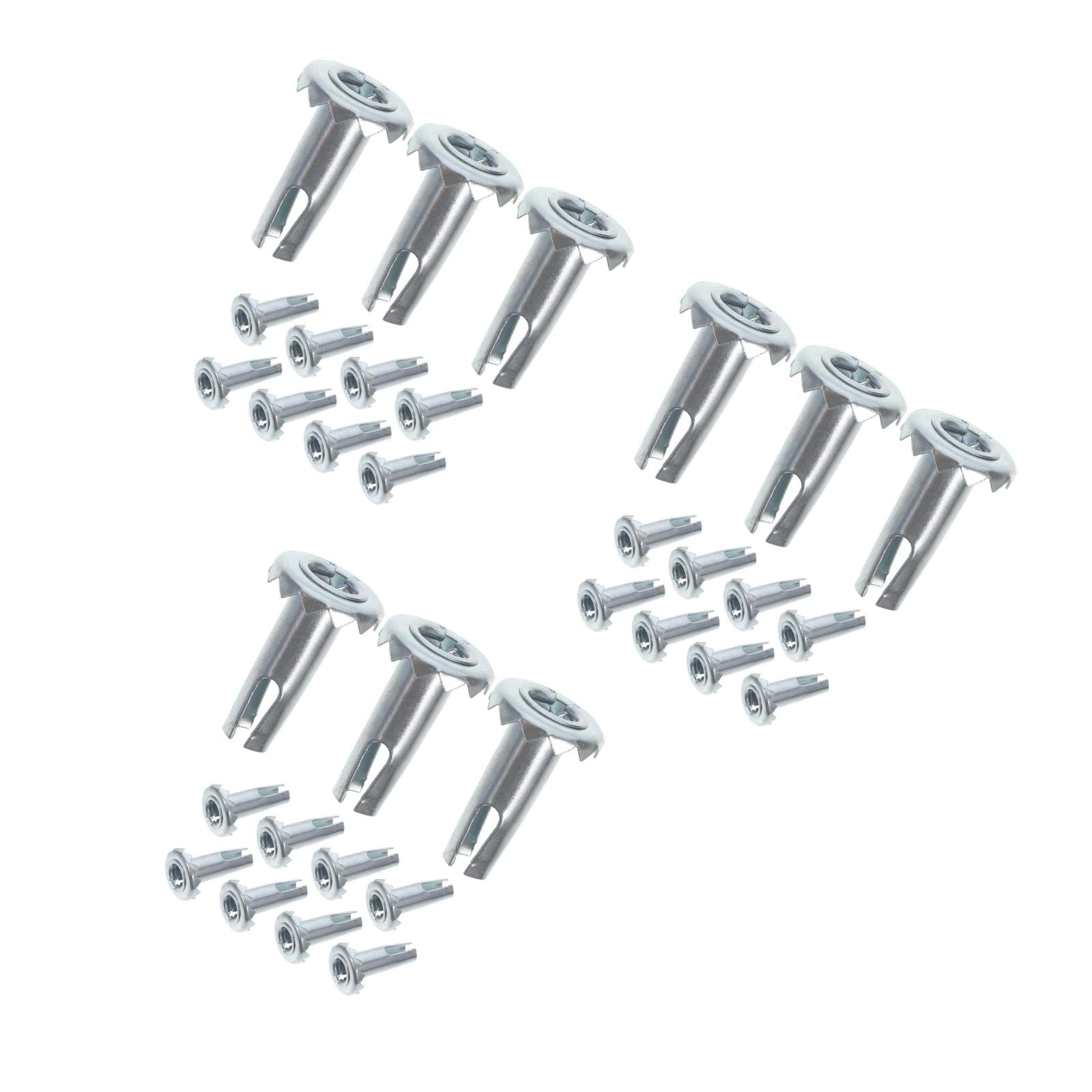 Worgeous 36 pcs Caster Sockets Iron Caster Stem Sleeve Wheel Socket ...