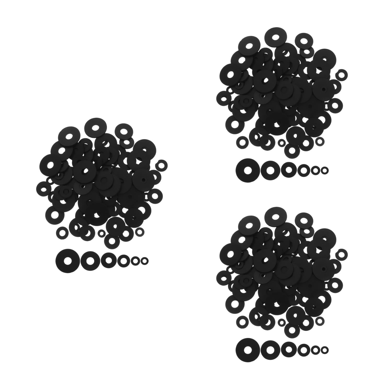 WHAMVOX Raindrops 360 pcs Rubber Washers for Appliances Anti Slip ...