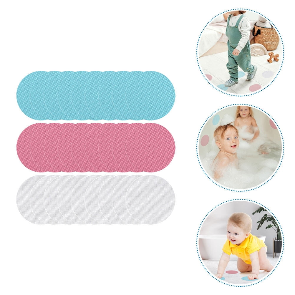 Worgeous 36pcs Anti-slip Bathtub Floor Stickers Home Round Bathing ...