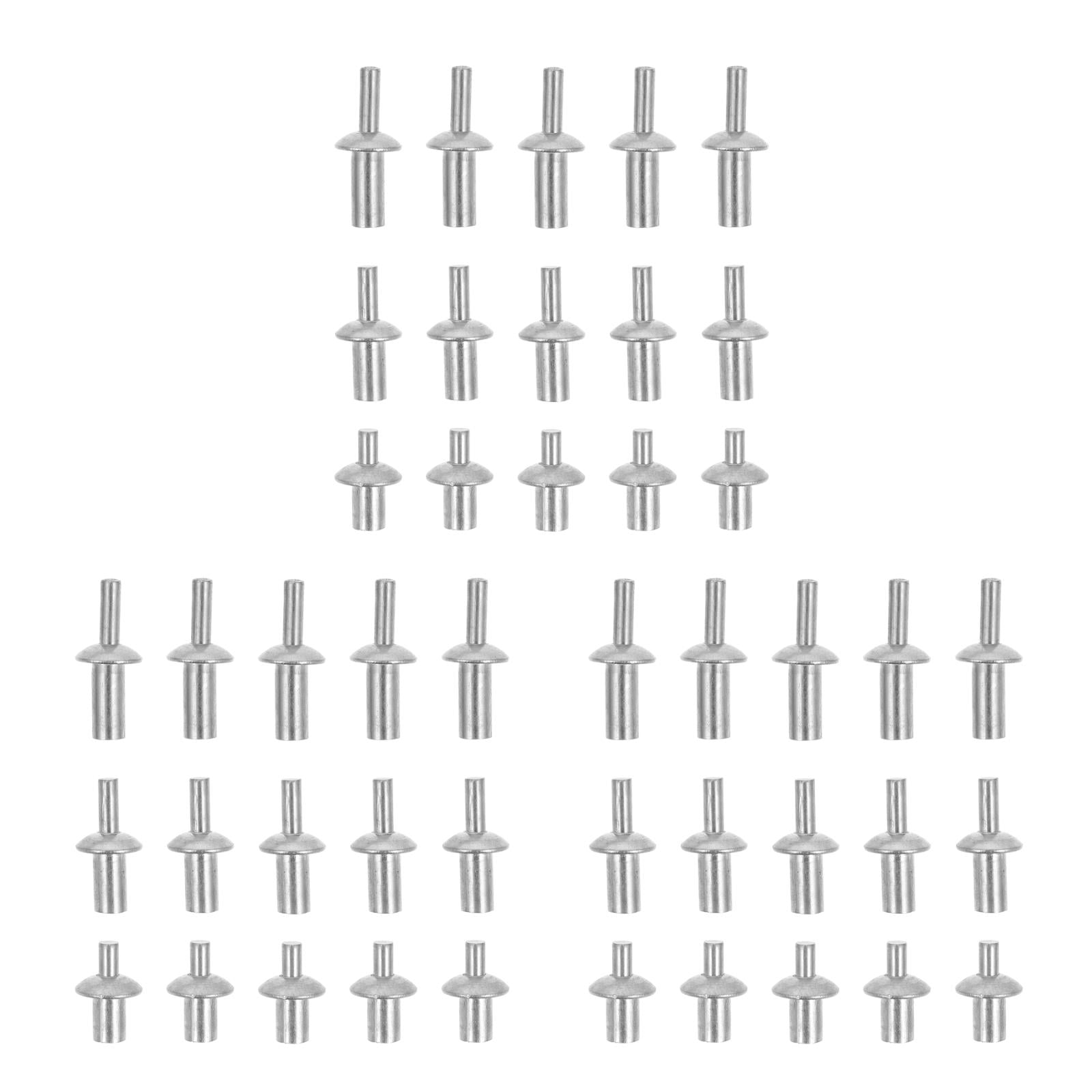 Worgeous 390 pcs Aluminum Core Rivets Kit Knock Type Expansion Rivets ...