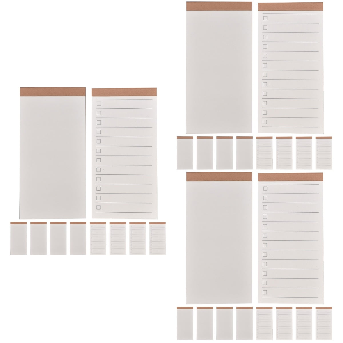 Worgeous 3pcs 10 Books Undated Planner Notepad Tear Off Notepad ...