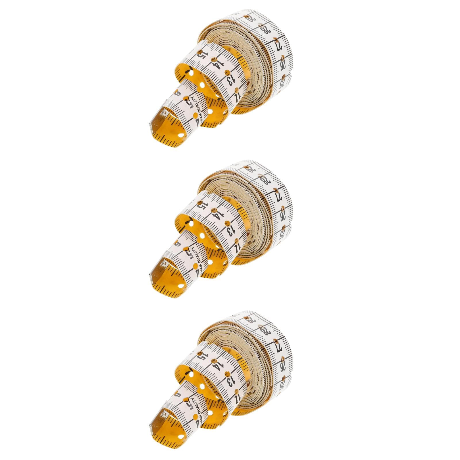 Worgeous 3pcs Braille Soft Measuring Tape for Blind People 2 Meters ...