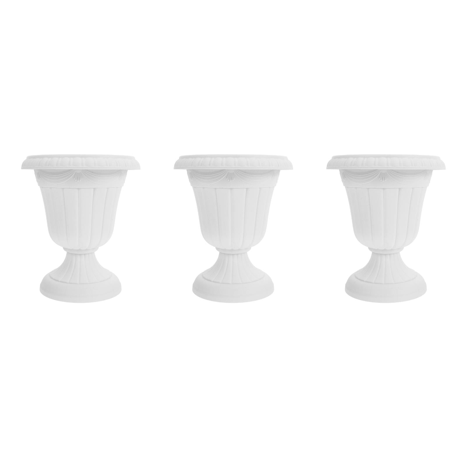 Worgeous 3pcs Classic Urn Planter Antique Roman Column Flower Pot ...