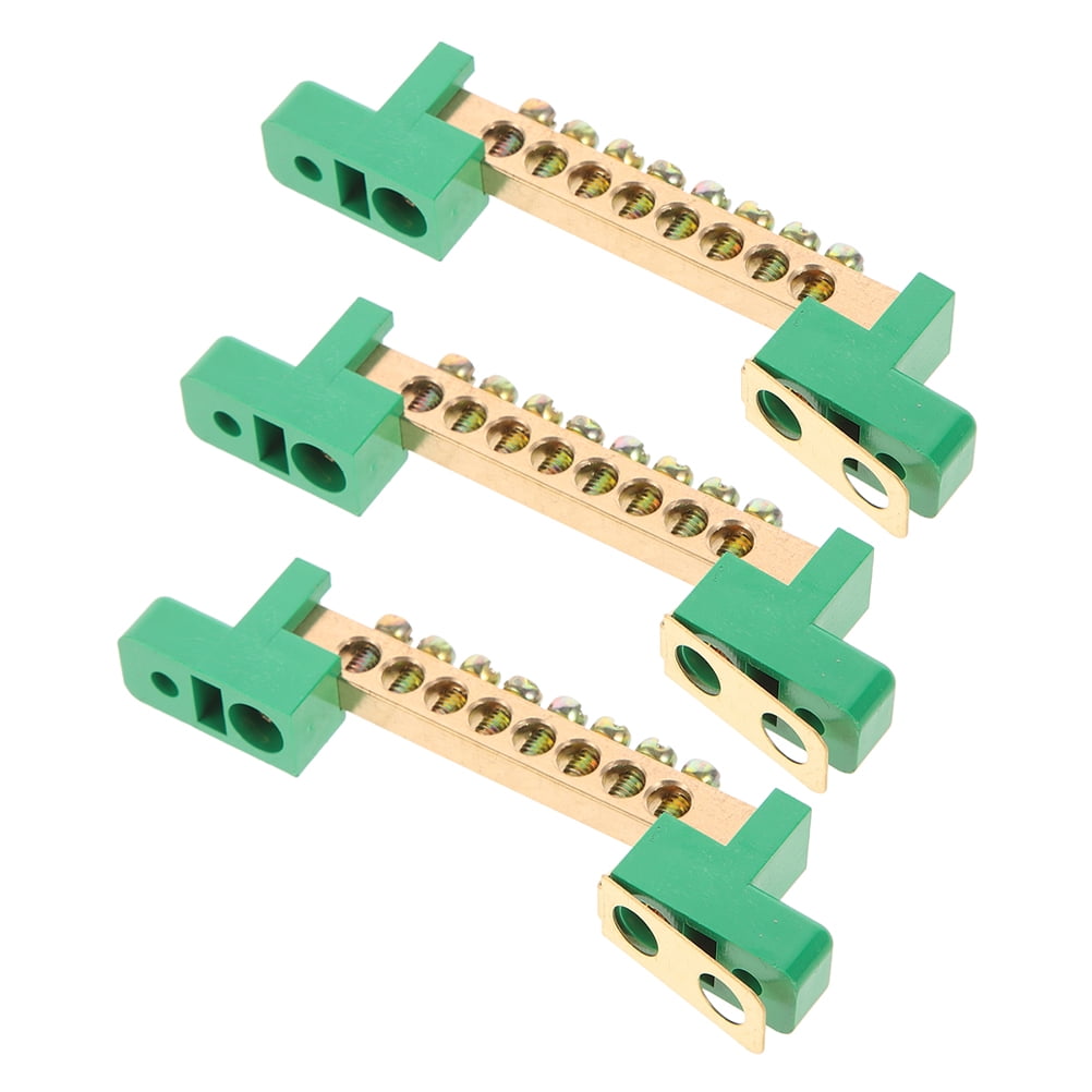 Worgeous 3pcs Copper Terminal Block For Electrical Connections ...