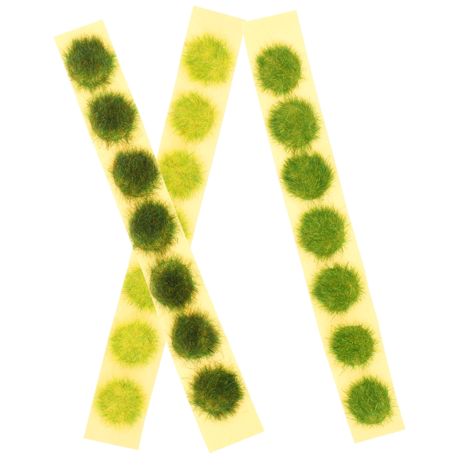 Worgeous 3pcs DIY Miniature Plant Cluster Mini Plant Vegetation Group ...