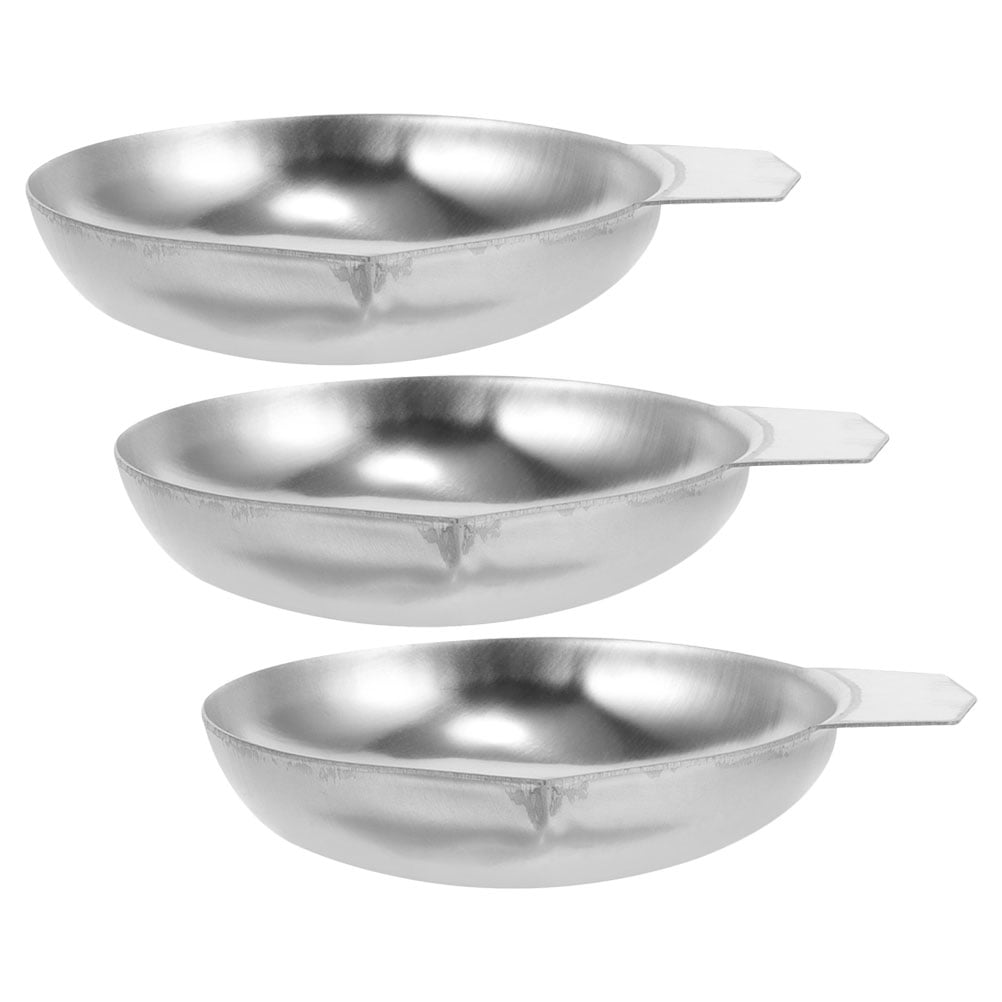 Worgeous 3pcs Diamond Scale Pan Electronic Scale Tray Stainless Steel ...