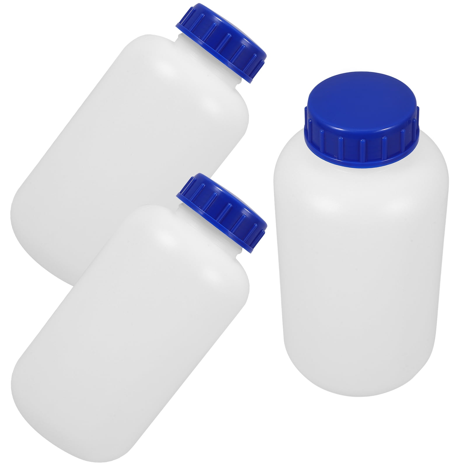 Worgeous 3pcs Empty Bottles Reagent Bottles Sample Bottles Laboratory ...