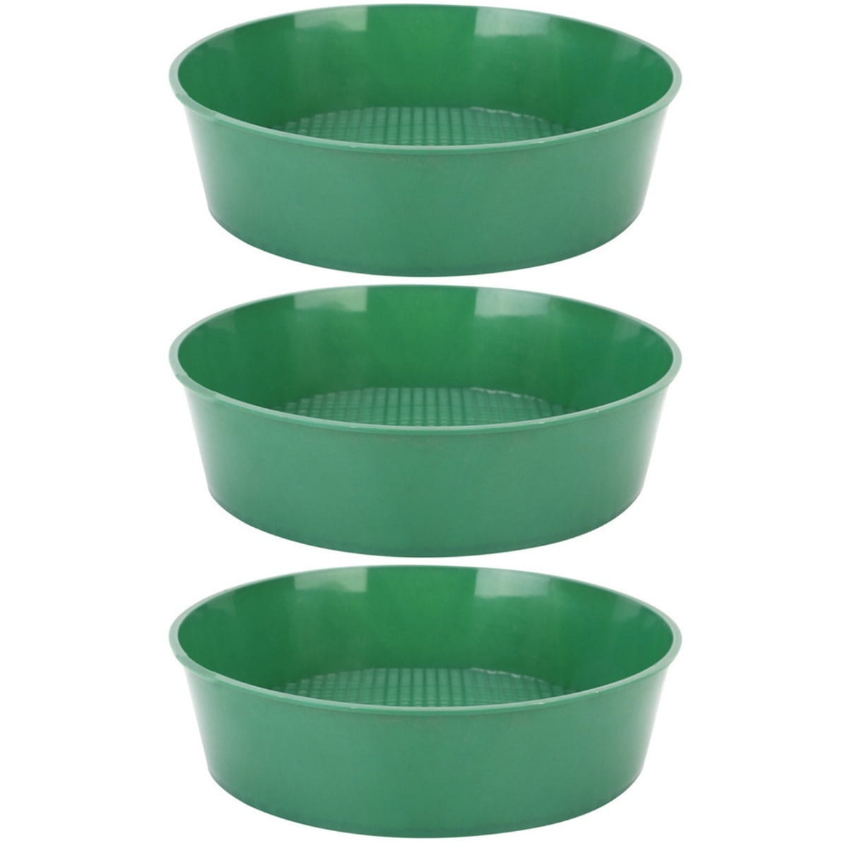 Worgeous 3pcs Garden Soil Sifter Gardening Sieve Multi-function Sifting ...