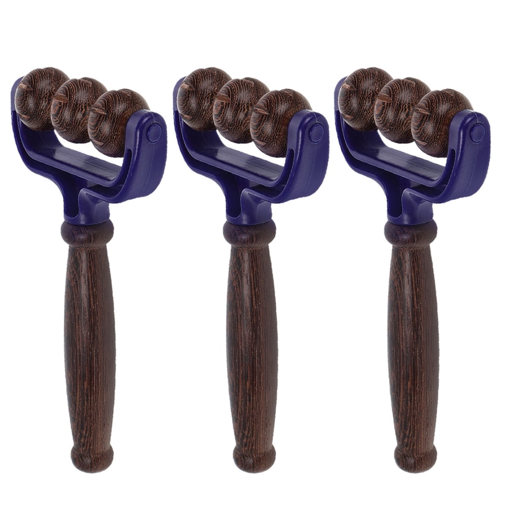 Worgeous 3pcs Handheld Wooden Massager For Full Body Muscle Relief Deep ...