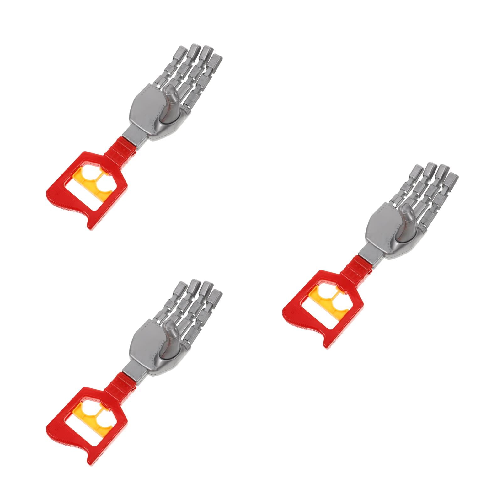 Worgeous 3pcs Interactive Toy Grabber Plastic Robot Hand and Robot Toy ...