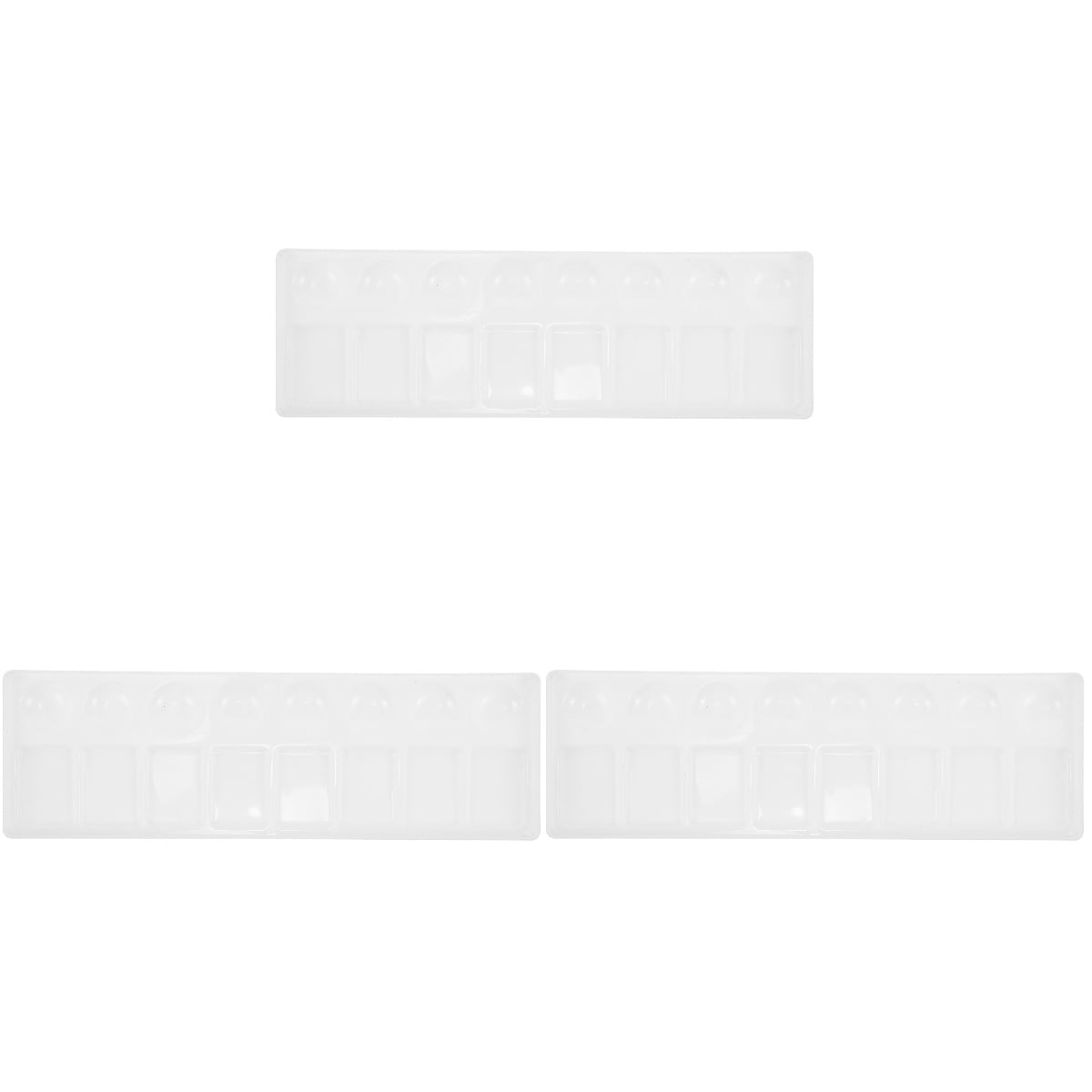 Worgeous 3pcs Long Watercolor Mixer Practical Mixing Tray Multi ...