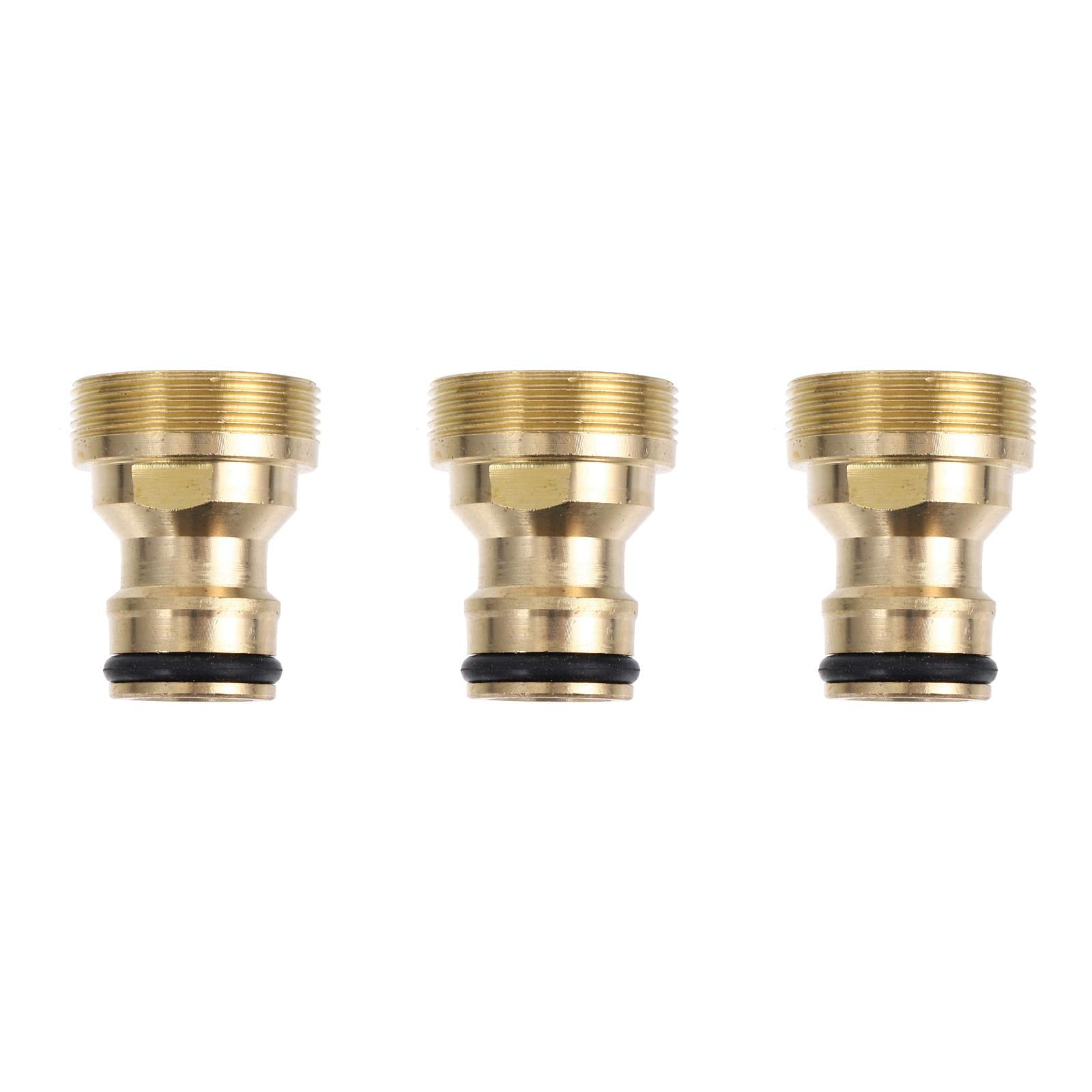 Worgeous 3pcs Male Thread Faucet Hose Nozzle Quick Connect Adapter For ...