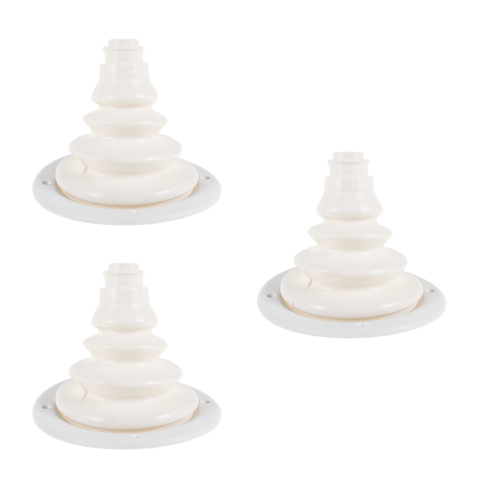 Worgeous 3pcs Marine Rigging Steering Shift Cable Boot Cone Shape ...