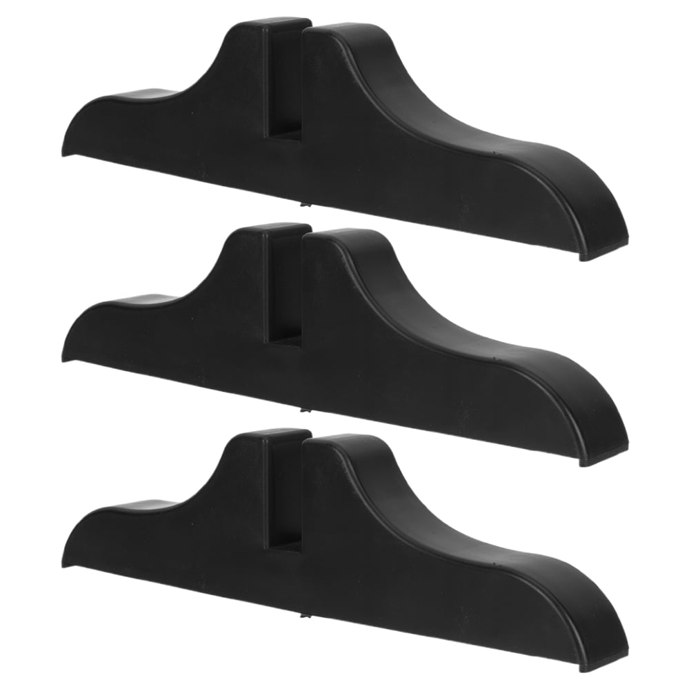 Worgeous 3pcs Modern Room Divider Screen Holder Fabric Screen Partition ...