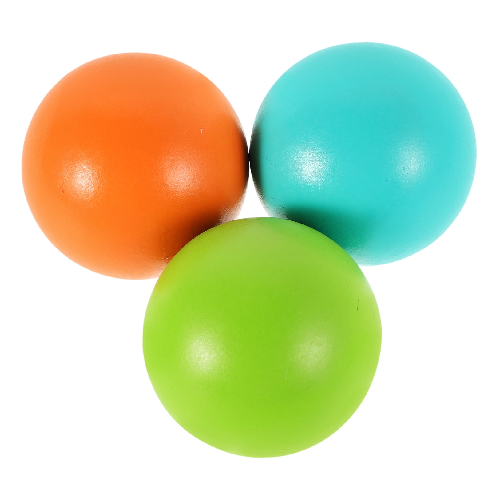 Worgeous 3pcs Outdoor Croquet Balls Replacement 7cm Wooden Lawn Games ...