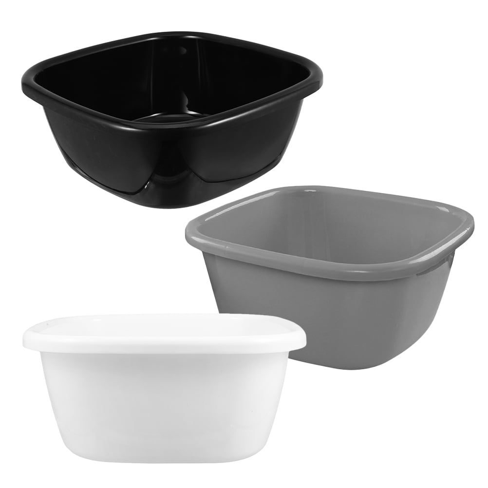 3pcs Feet Soaking Tub Face Wash Basin Dish Plastic Foot Bath Tub ...