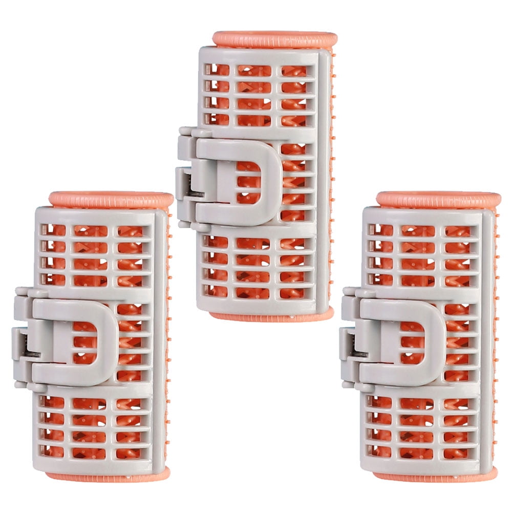 Worgeous 3pcs Plastic Hair Rollers Curlers Self Grip Rollers ...