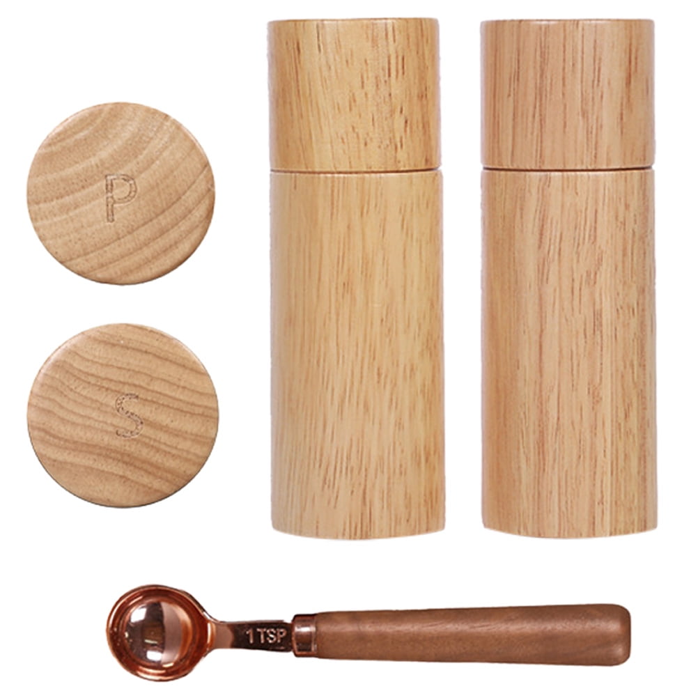 Worgeous 3pcs Professional Pepper Mill Hand Operated Kitchen Pepper ...