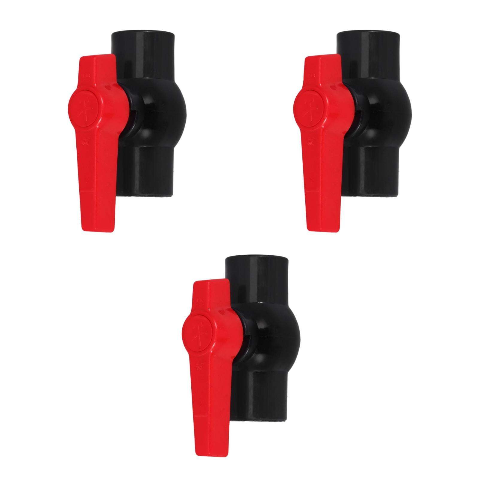 Worgeous 3pcs Pvc Valve Toilet Shut Off Valve Stop Valve Angle Stop ...