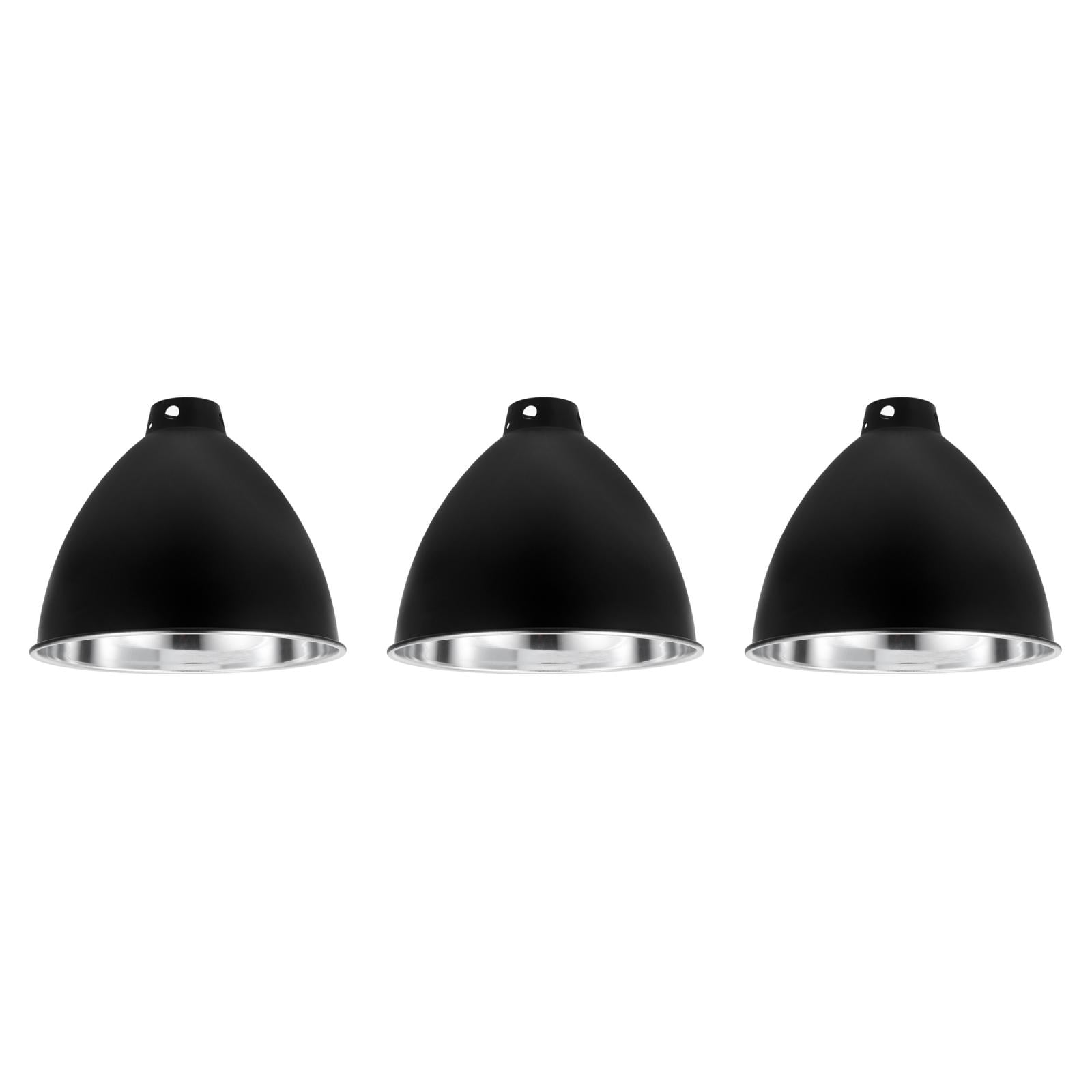 Worgeous 3pcs Reptile Lamp Reflector Cover Metal Lamp Bulb Guard Clamp ...