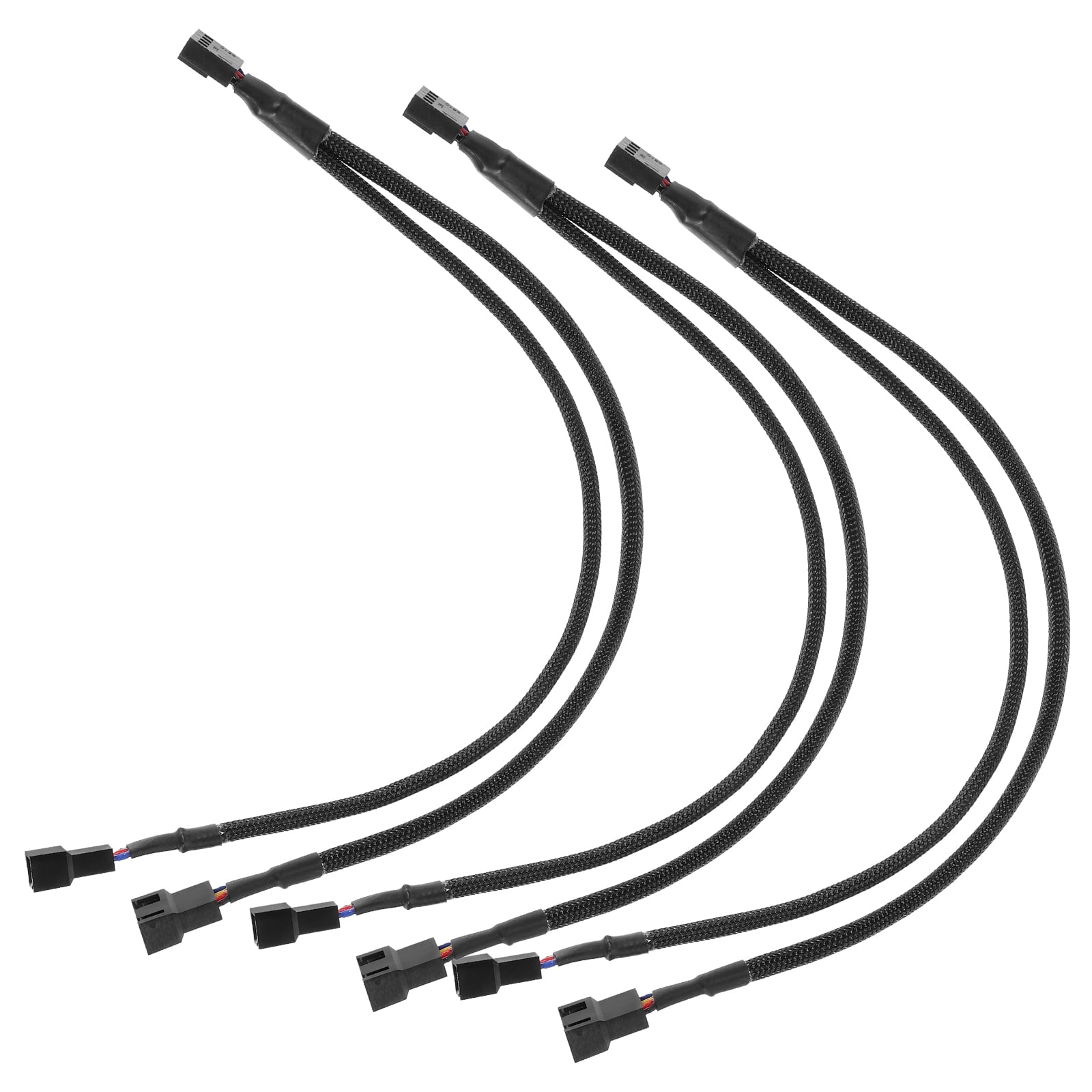 Worgeous 3pcs Splitter Cables 4 Pin Splitter Cable Computer Main Board ...