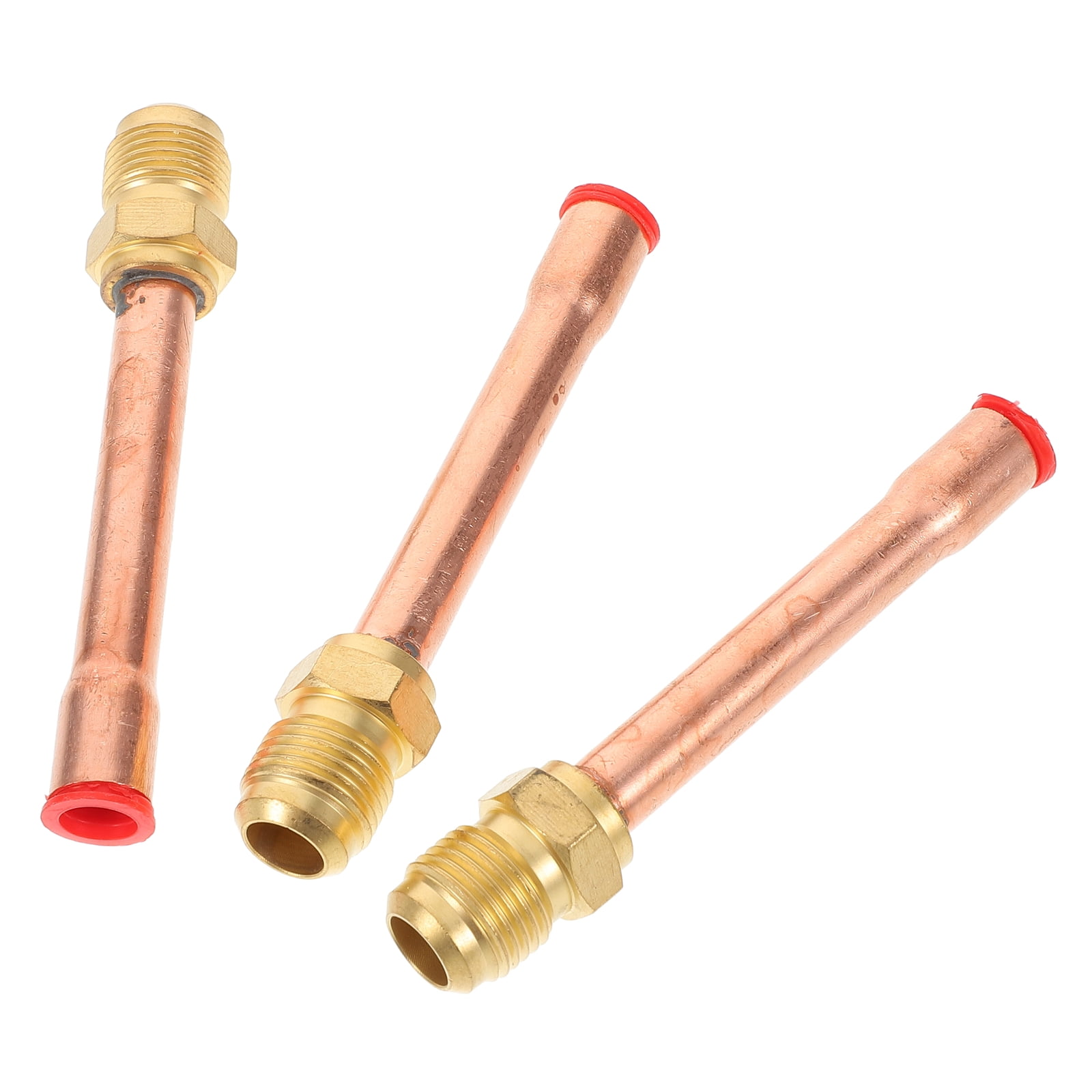 3pcs Air Conditioner Valve Flare Connector Thread Connector AC Fitting ...
