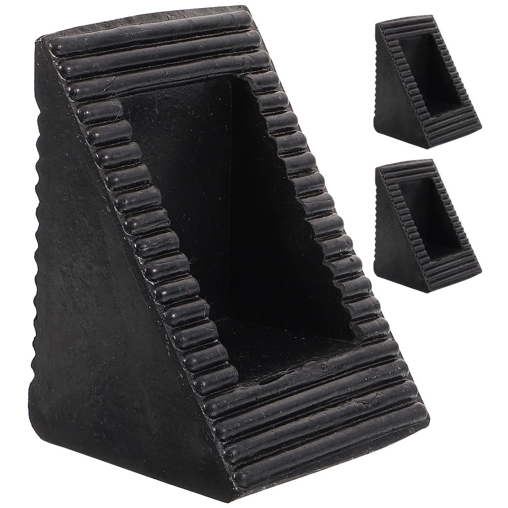 Worgeous 3pcs Truck Wheel Chocks Car Tires Chocks Wheel Safety Chocks ...
