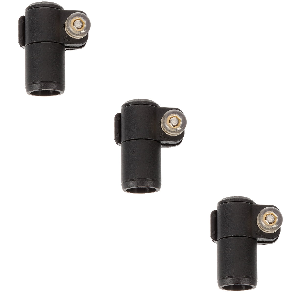 Worgeous 3pcs Walking Stick Buckle Trekking Pole External Lock Rubber ...