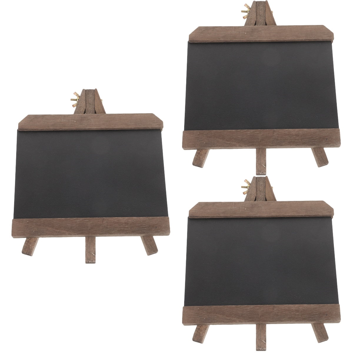 Worgeous 3pcs Wood Memo Chalkboard Bar Desktop Message Board Memo Sign ...