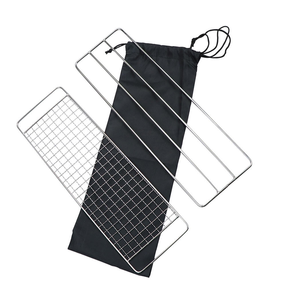 Worgeous 3pcs/set Stainless Steel Barbecue Grill Net BBQ Meshes Racks ...