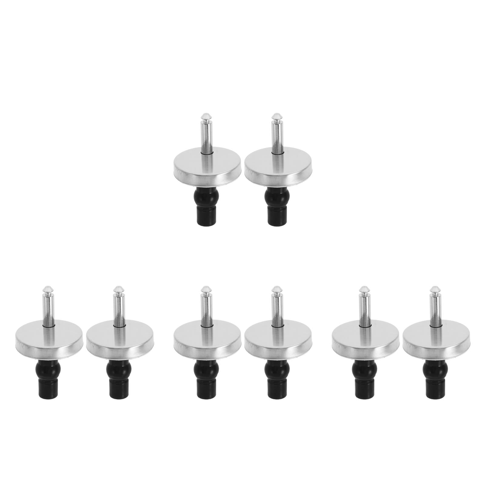 Worgeous 4 Count Toilet Seat Hinge Fill Valve Replacement Kit Dual ...