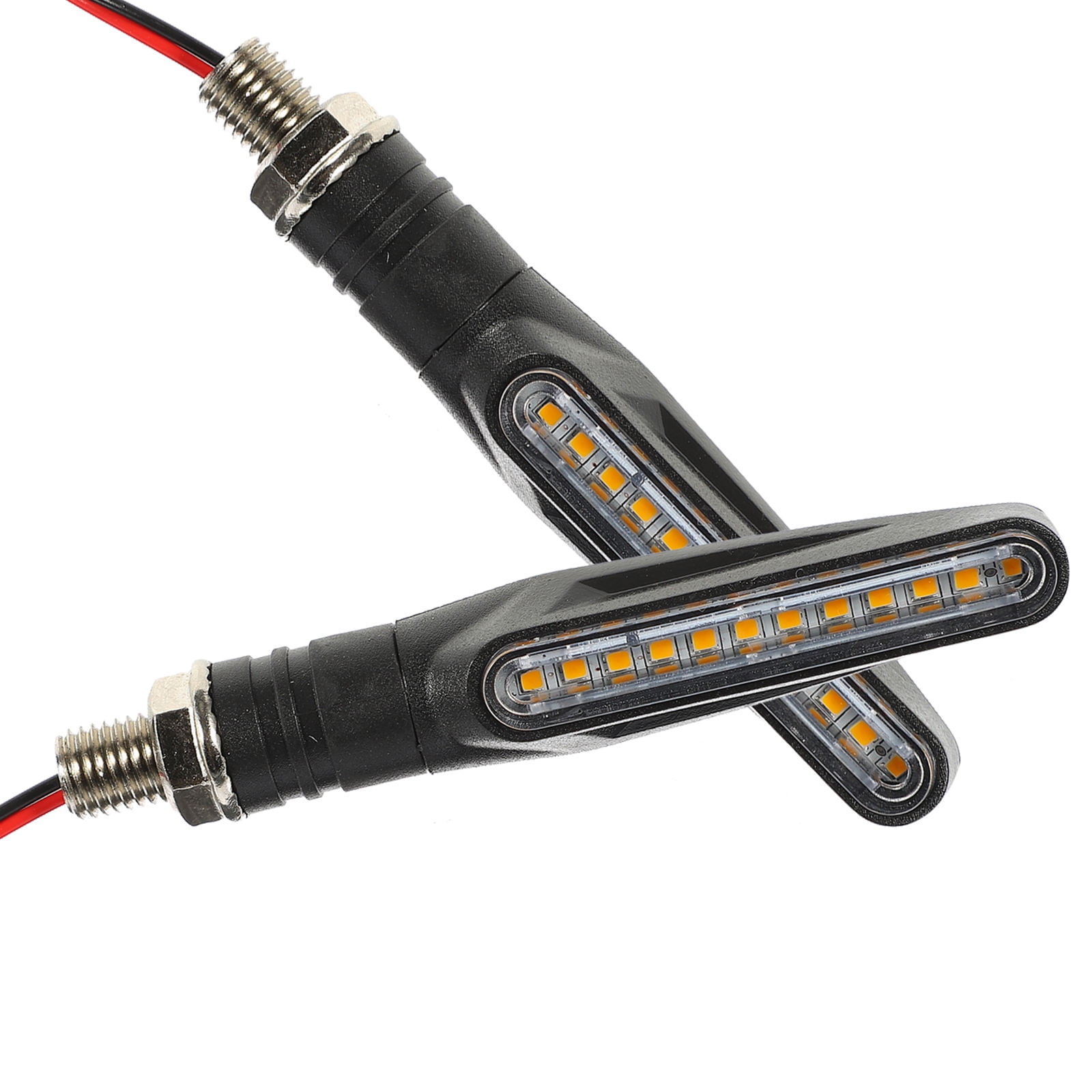 Worgeous 4 PCS Motorcycle Bike 12V 12 LEDs Turn Signal Light Indicator ...