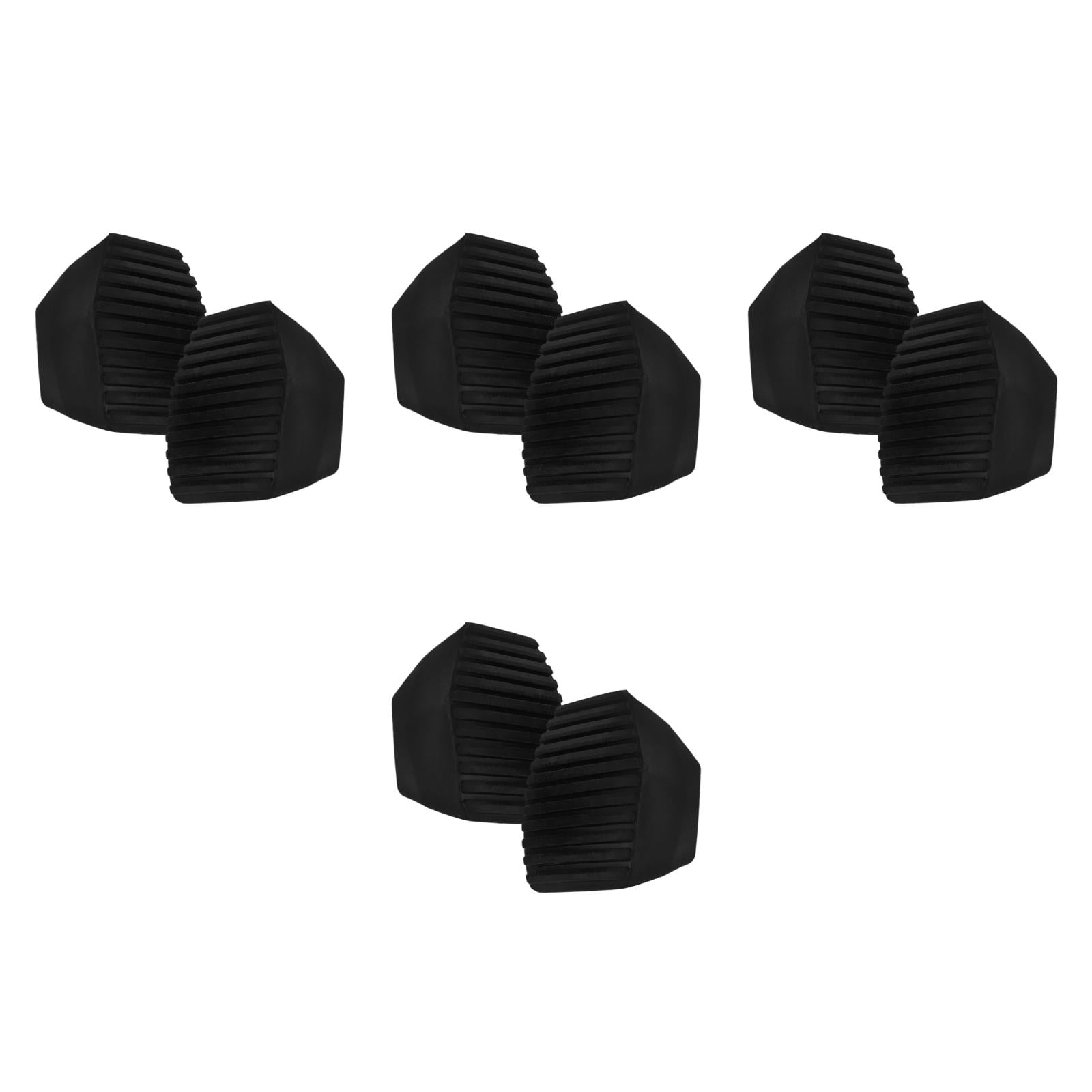 Worgeous 4 Pairs Clutch And Brake Pedal Rubber Covers Car Clutch Pedal ...