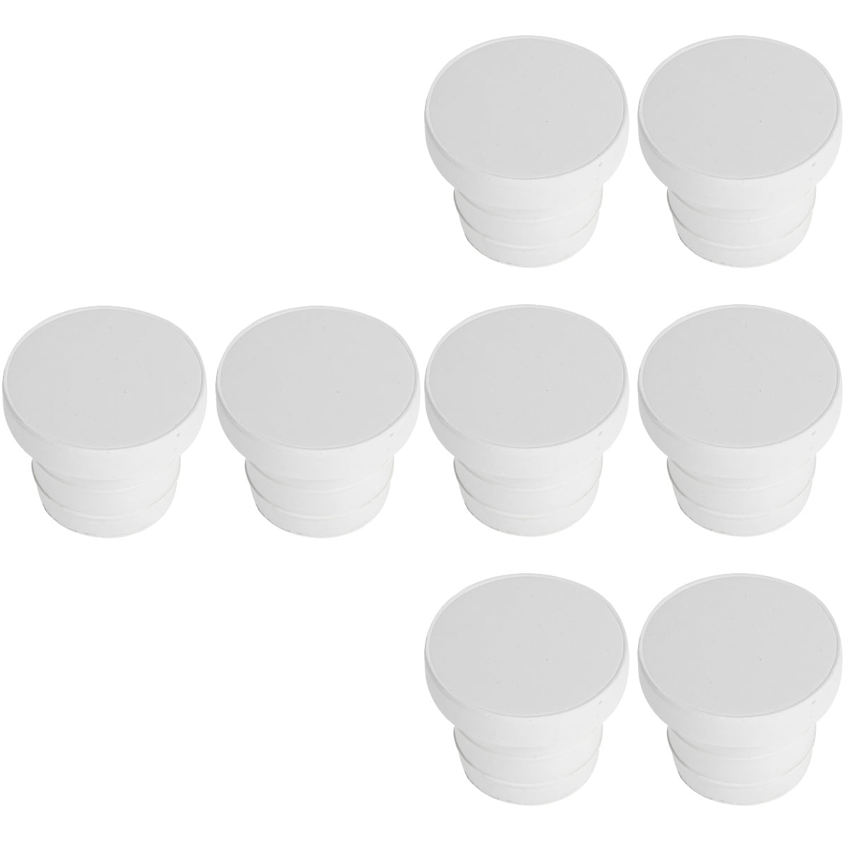 Worgeous 4 Pairs Pool Ladder Replacement Bumper Ladder Rubber Plugs ...