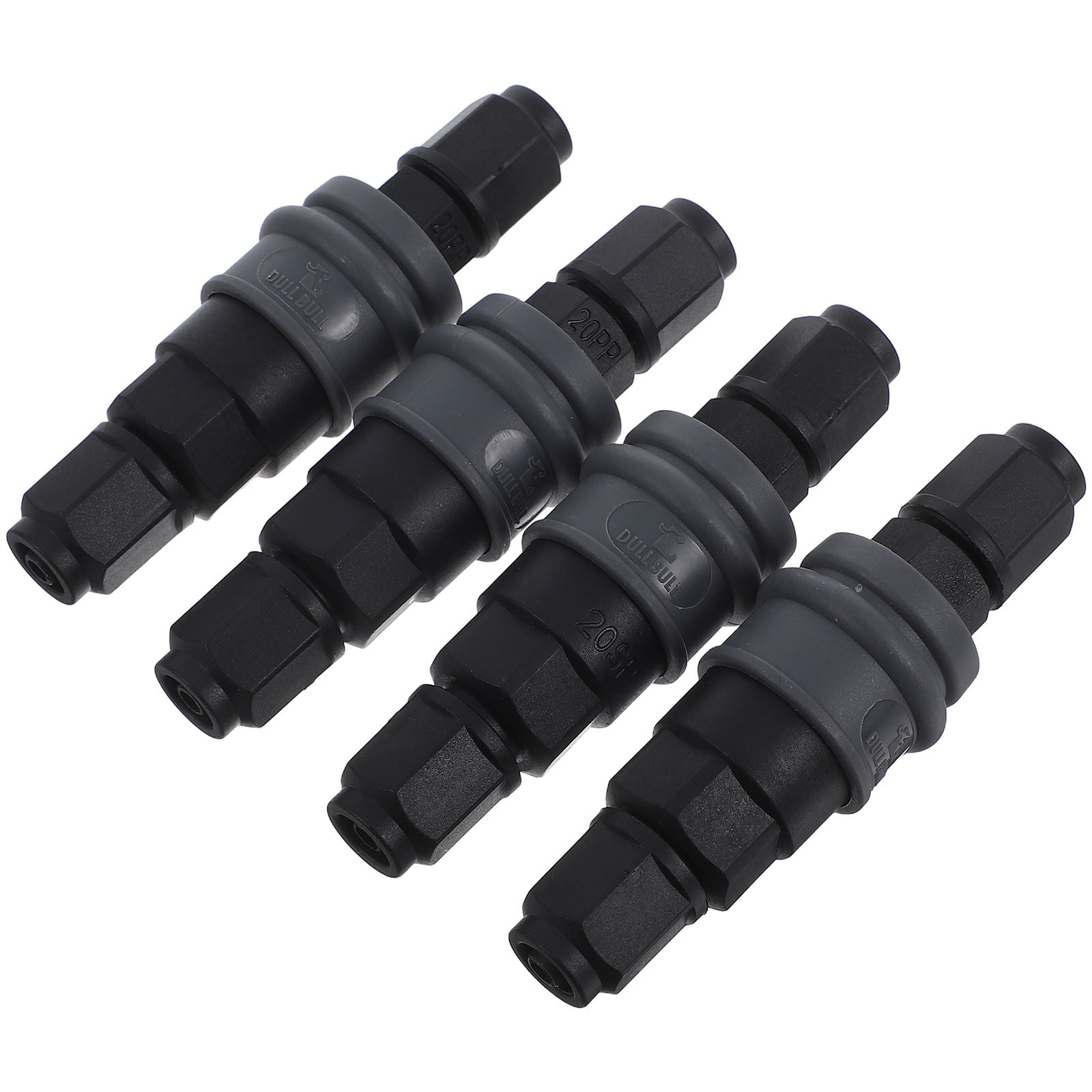 Worgeous 4 Pairs Self-Locking C-Type Plastic Steel Quick Connect SP20 ...