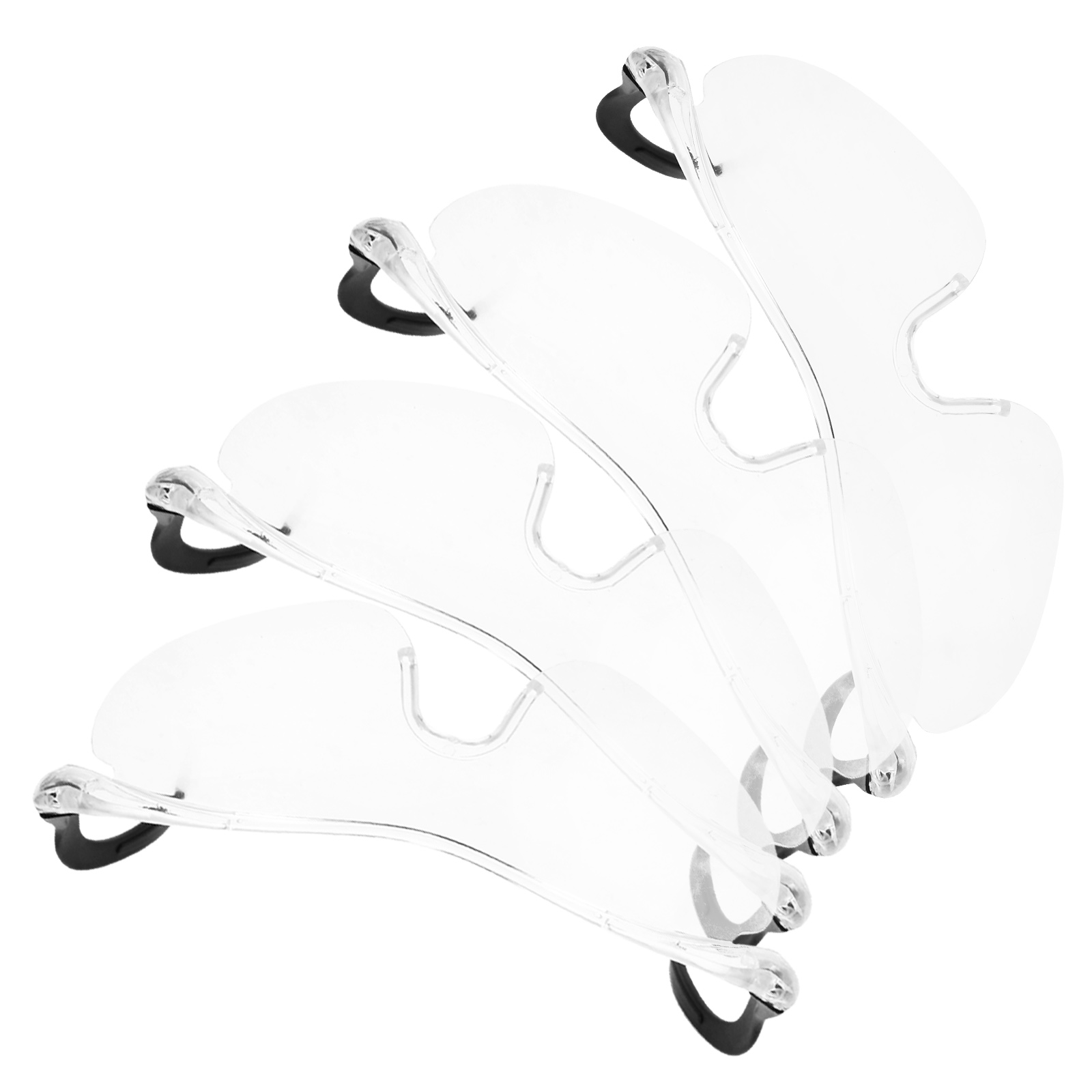 Worgeous 4 Pcs Aluminum Foil Pot Patching Stickers Fixture Lyre Goggles ...