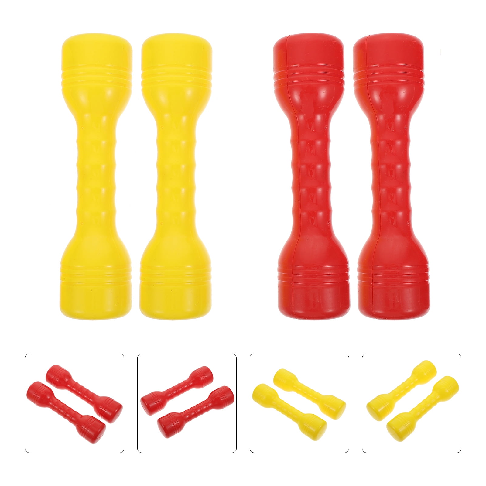 Worgeous 4 Pcs Audio Dumbbell Kids Weights Toddler Gym Toys for ...