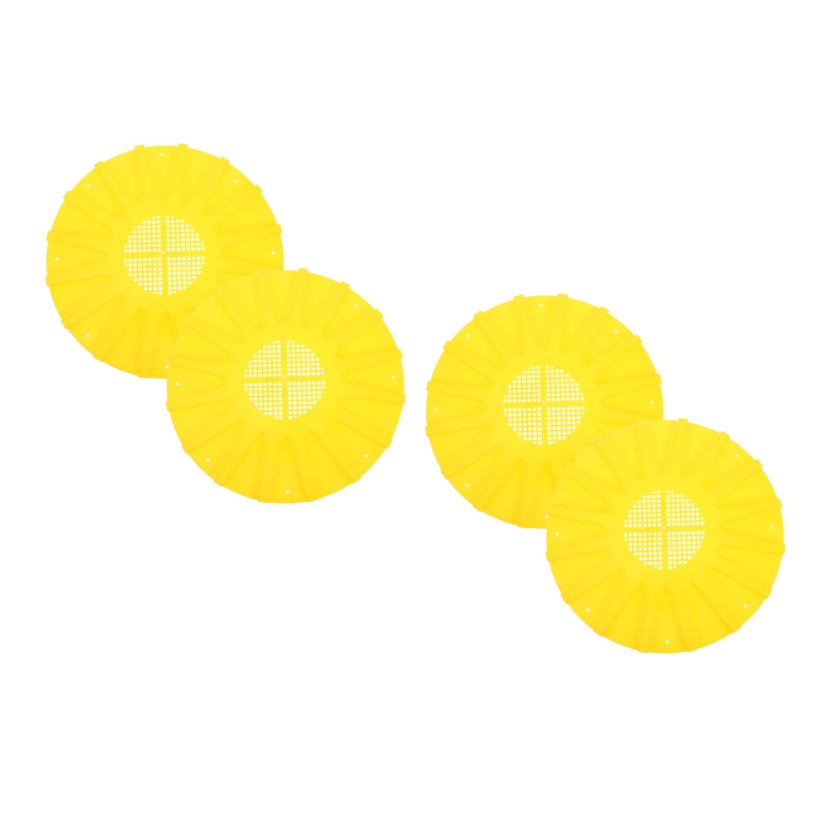 Worgeous 4 Pcs Beekeeping Beehive Round Bee Escapes Disc Bees Hive Door ...