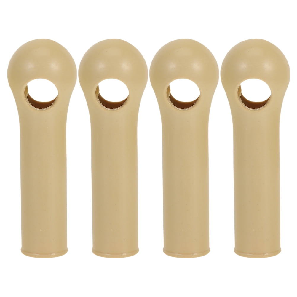 Worgeous 4 Pcs Broom Handle Grip Replacement Dustpan Pole End Cap ...