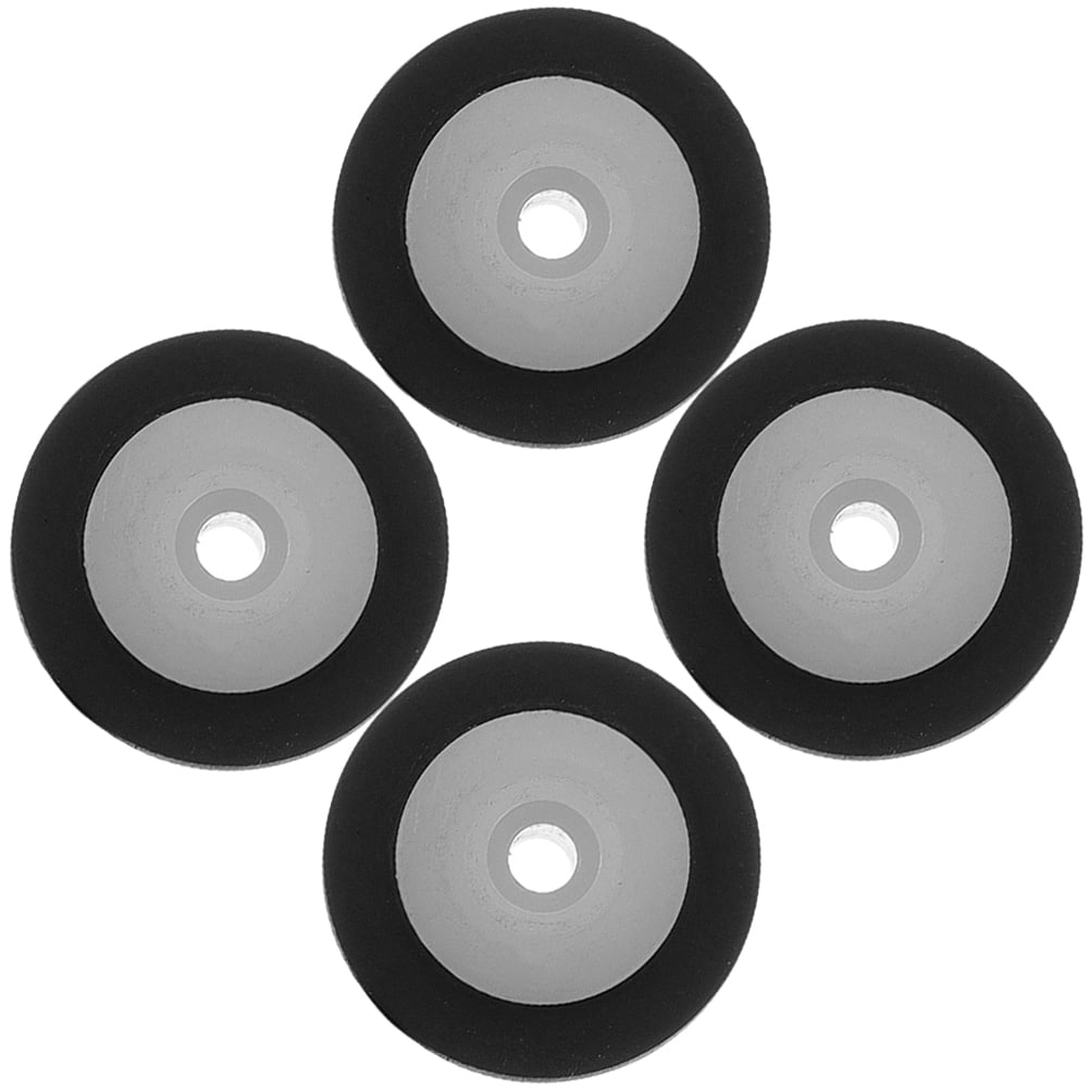 Worgeous 4 Pcs Car Vehicle Plastic Axle Pressure Pulley Pinch Roller ...