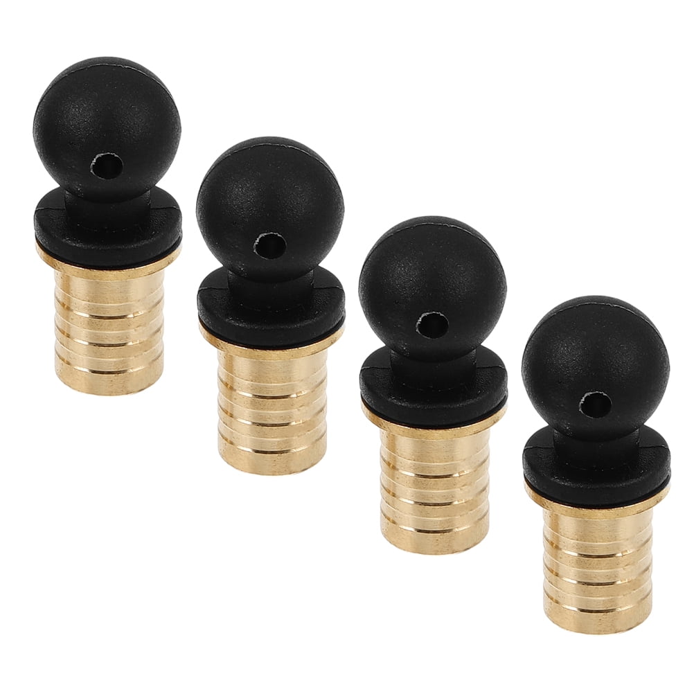 Worgeous 4 Pcs Concealed Pivot Hinge Pipe Clamp Truss Calabash Wine ...