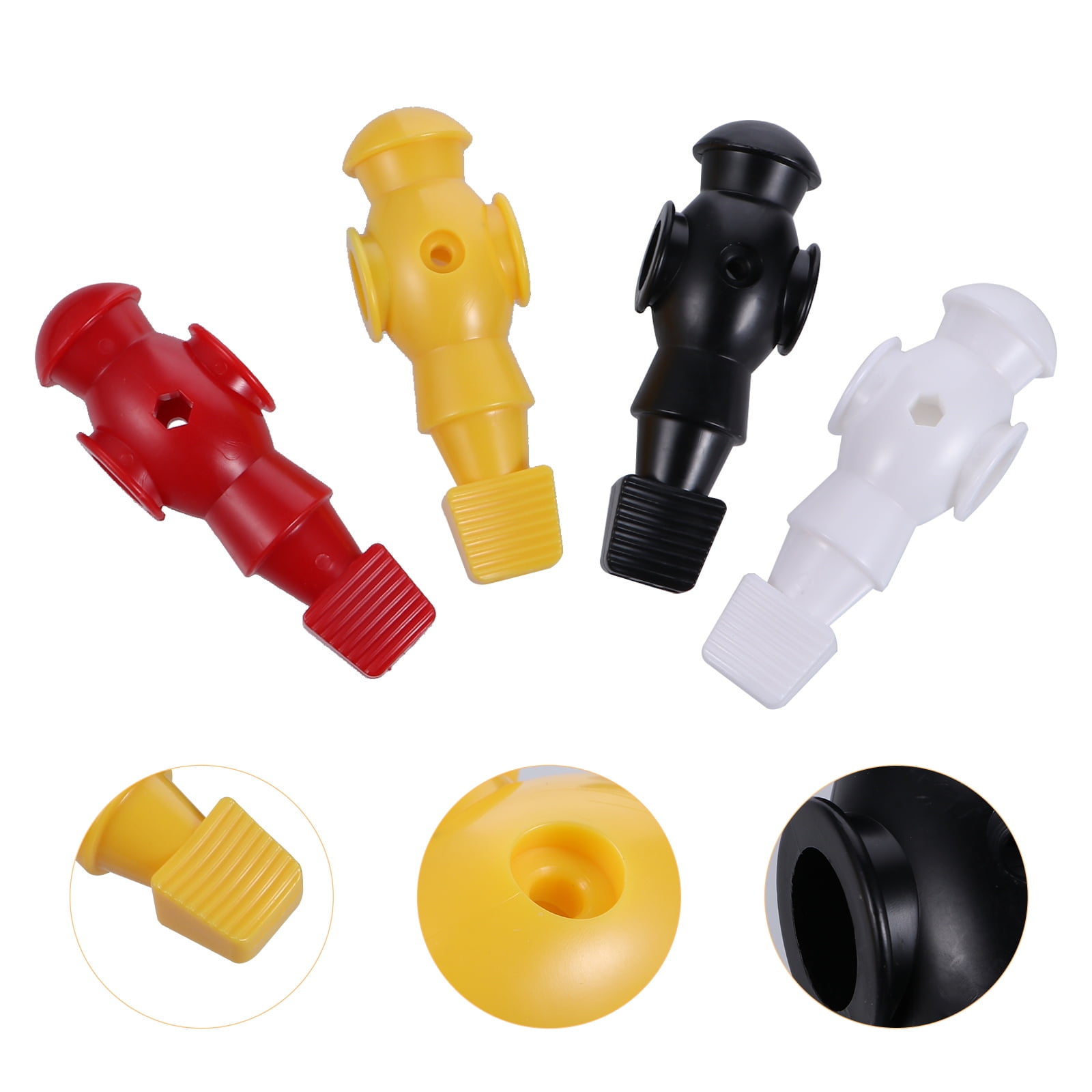 Worgeous 4 Pcs Foosball Player Table Tabletop Football Soccer ...