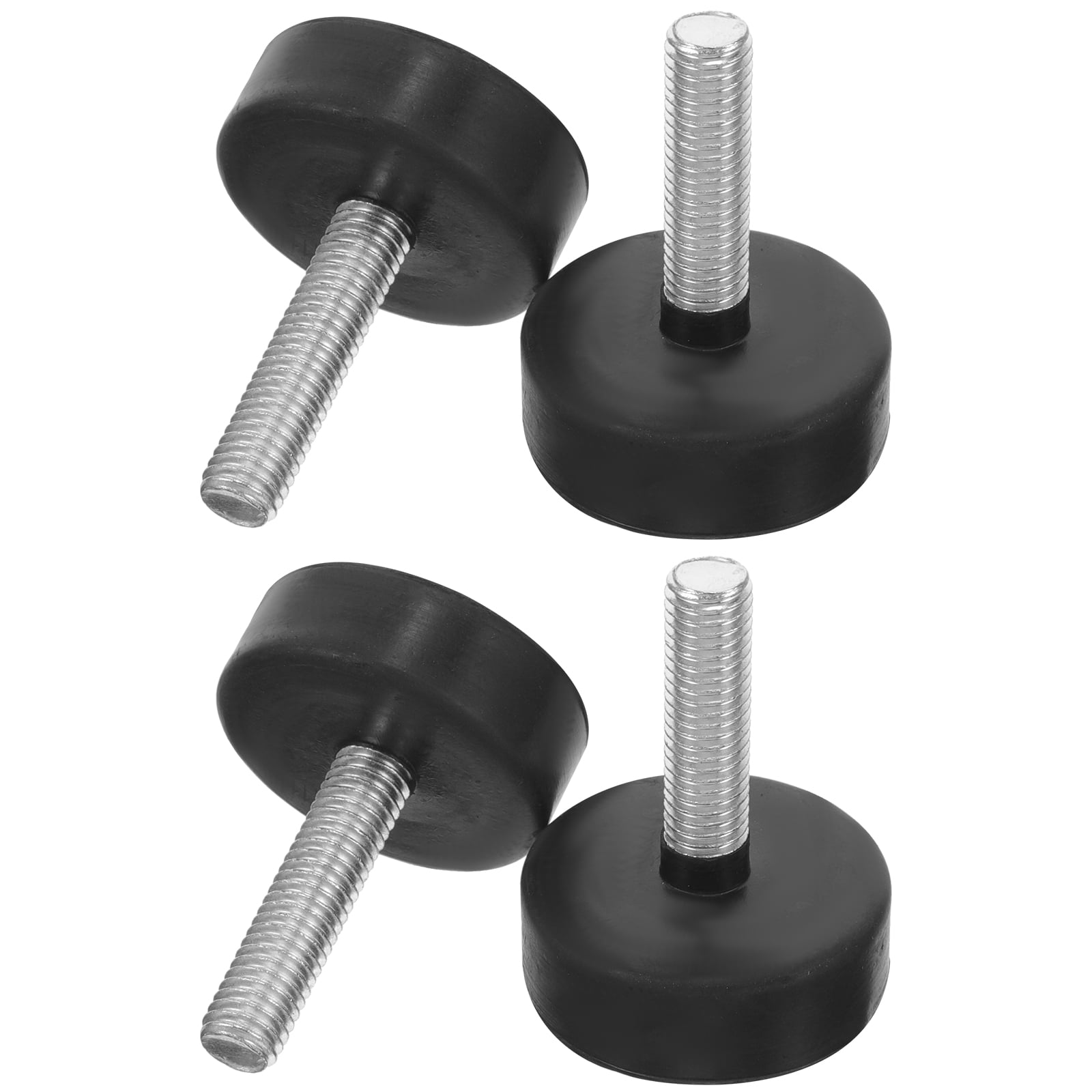 Worgeous 4 Pcs Furniture Risers Adjustable Rubber Foot Shock Absorber ...
