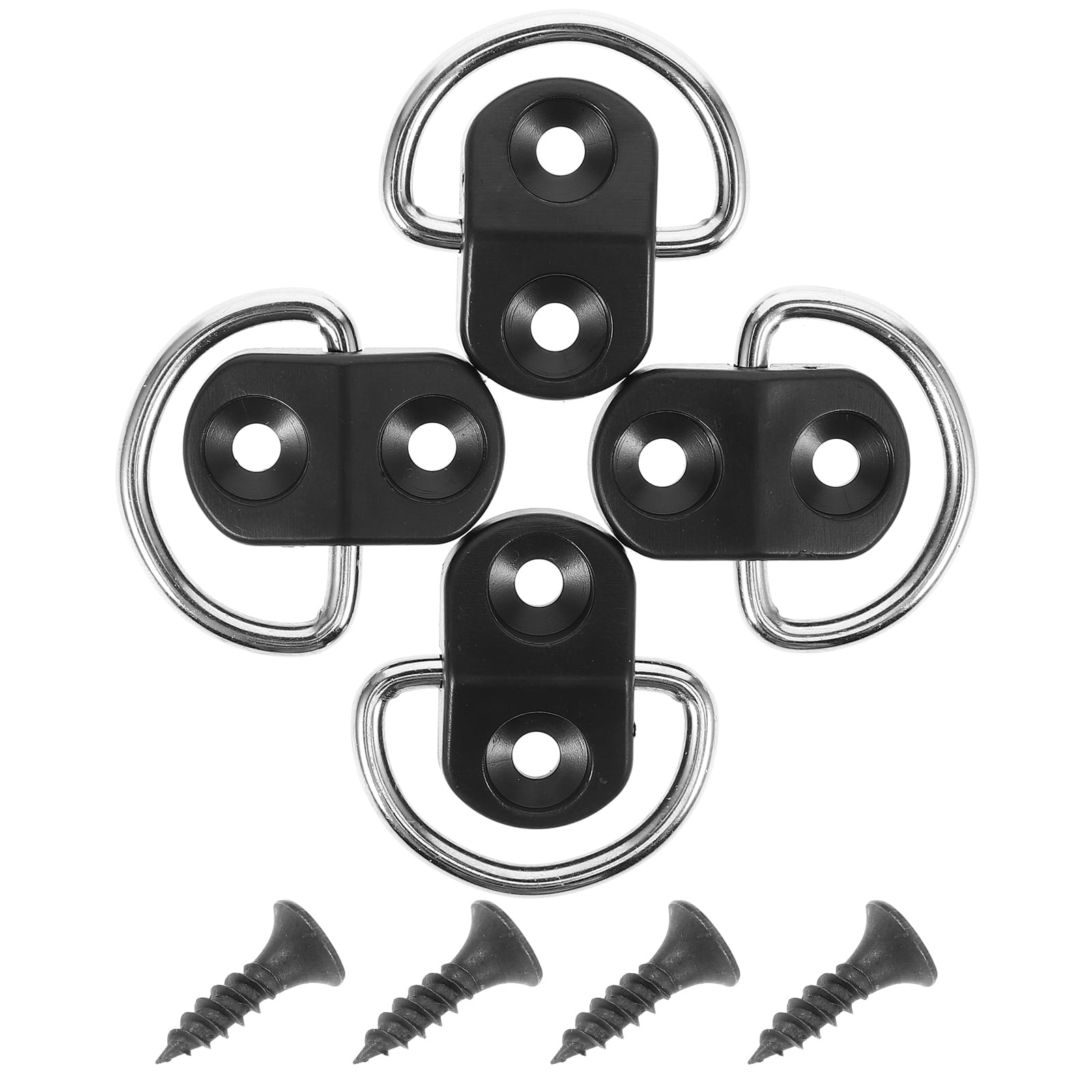 Worgeous 4 Pcs Luggage Net Hook Galvanized Car Trunk Cargo Anchor ...