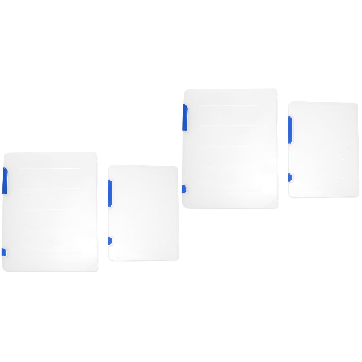 Worgeous 4 Pcs Magazine File Holders Desktop Organizers File Holders ...