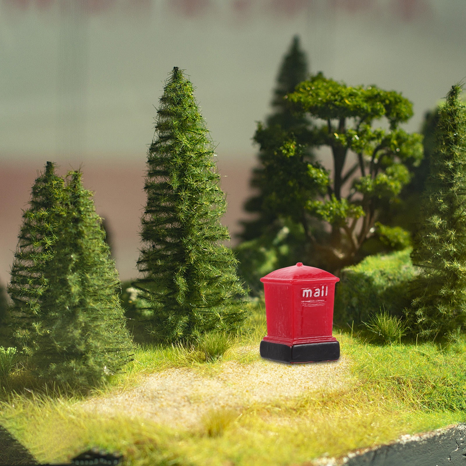 Worgeous 4 Pcs Miniature Mailbox Model For Office Desk Decor Creative ...