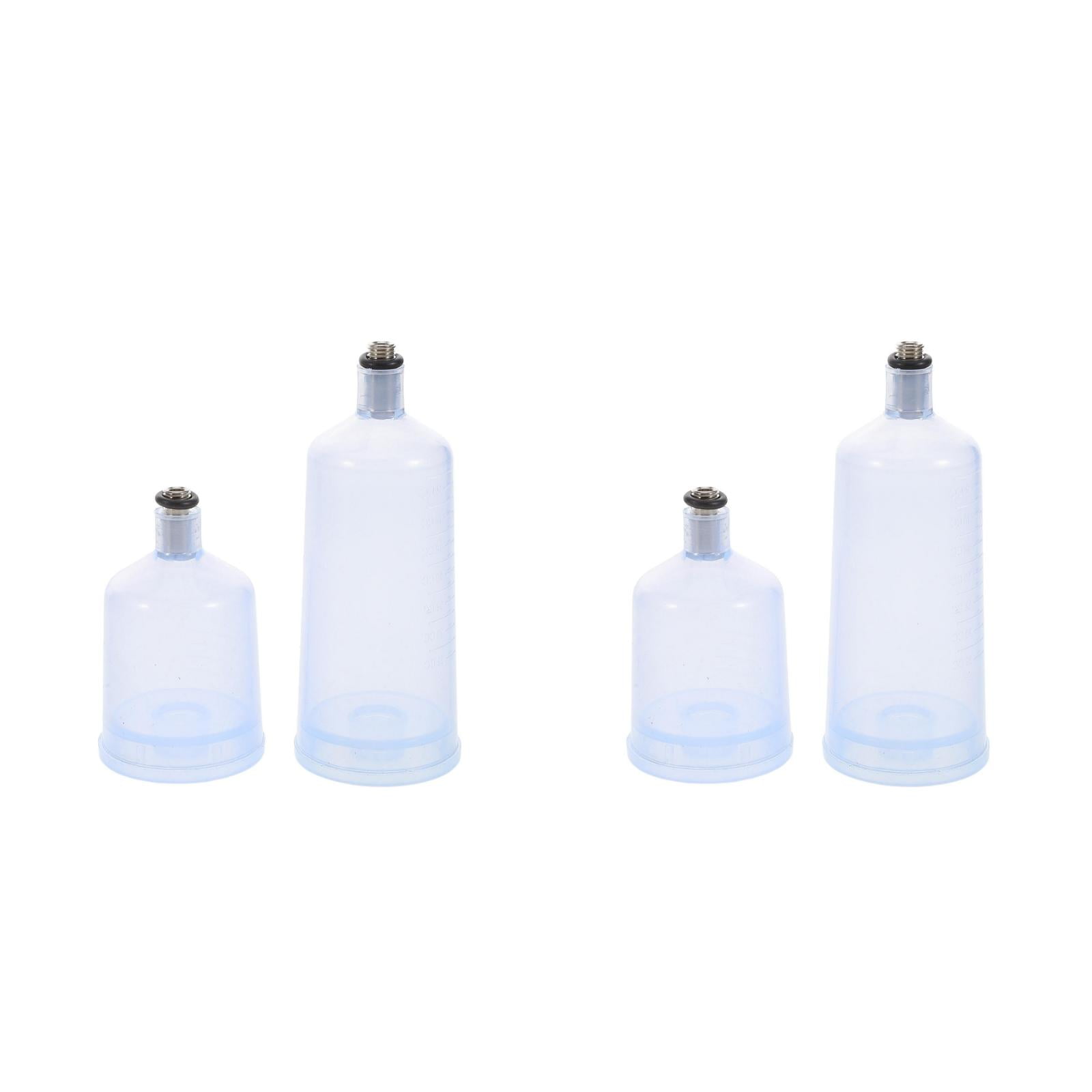 Worgeous 4 Pcs Professional Airbrush Paint Cups Portion Bottle ...
